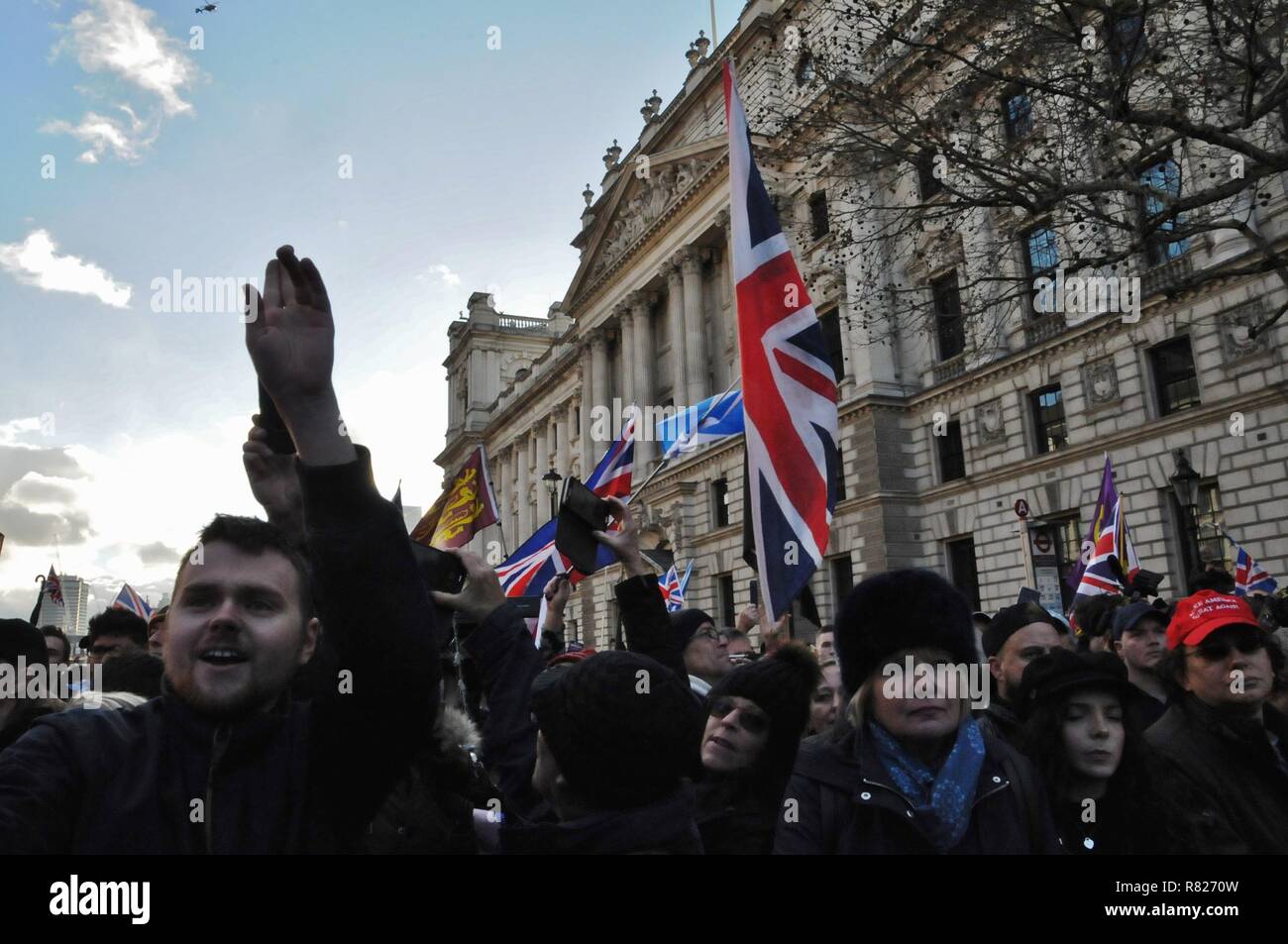 Ukip supporters, and Brexit voters, attend Ukip's Brexit Means Exit ...