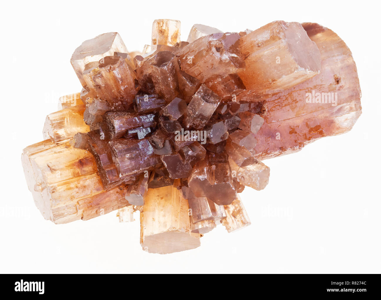 macro photography of natural mineral from geological collection - raw ...
