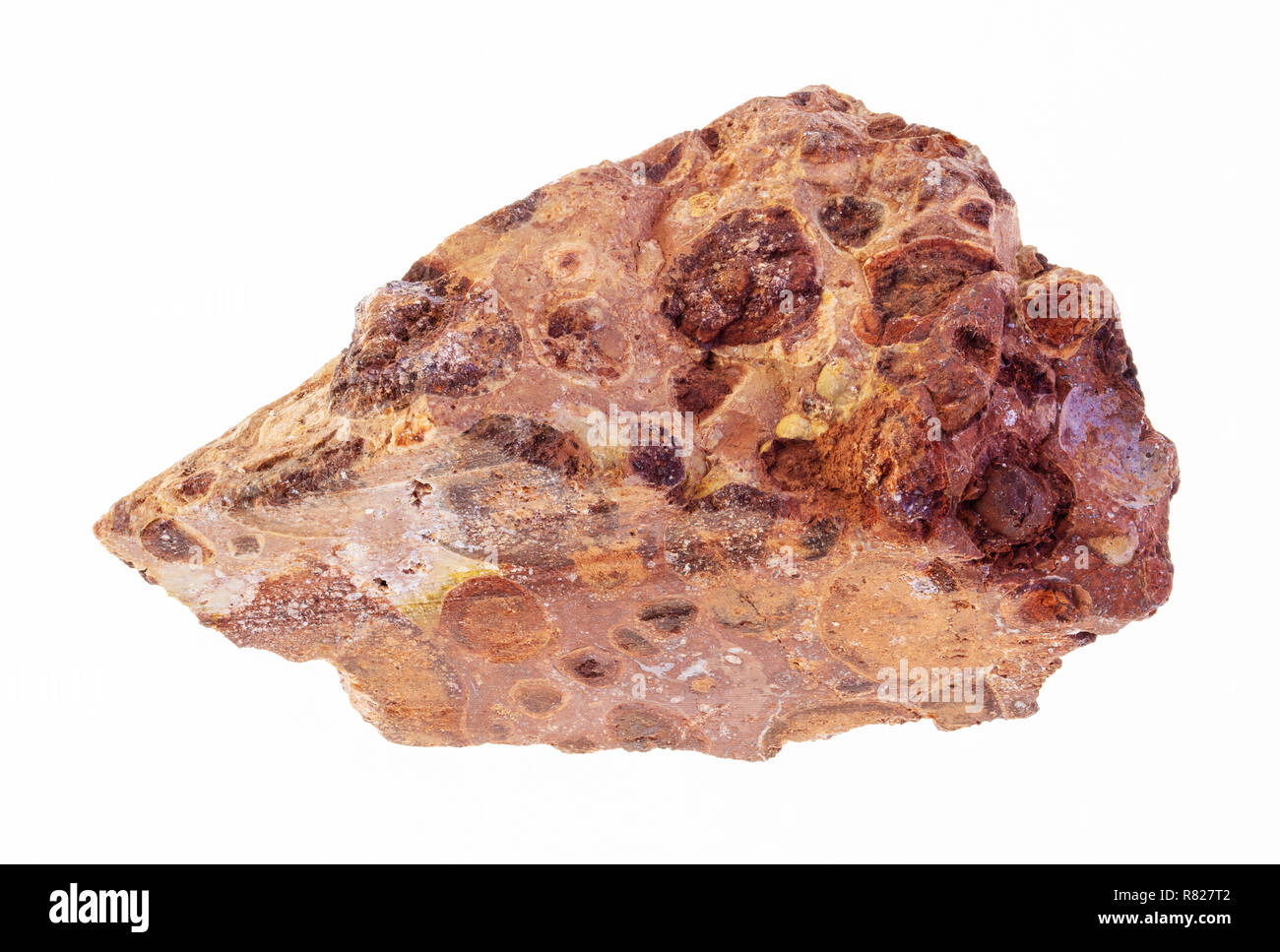 macro photography of natural mineral from geological collection - rough ...