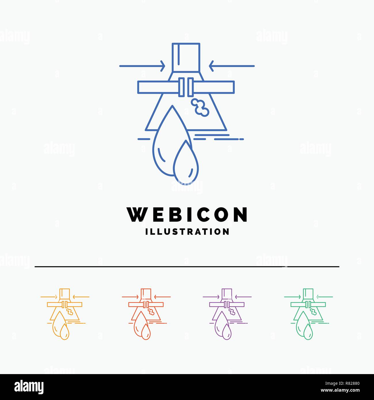 Thermal leak detector Stock Vector Images - Alamy