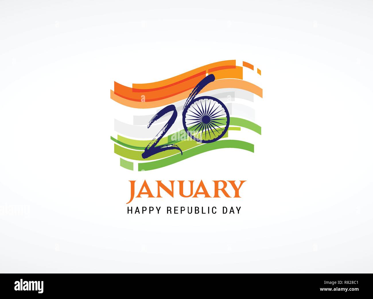 Happy indian republic day banner hi-res stock photography and images ...