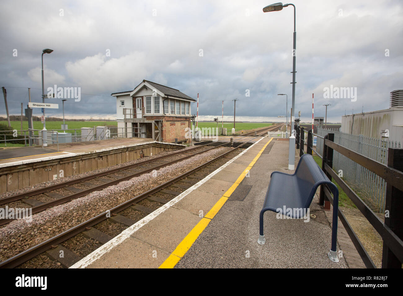 SHIPPEA HILL RAILWAY STATION IN CAMBRIDGESHIRE Stock Photo - Alamy