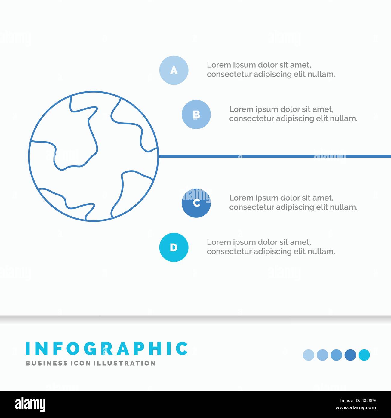 Globe Infographic