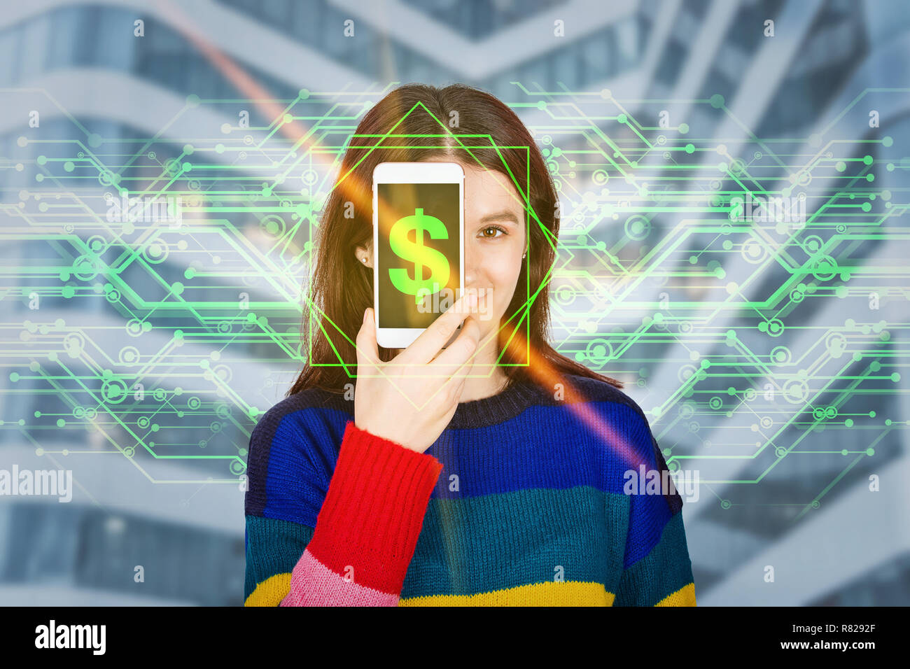 Mobile cover icon hi-res stock photography and images - Alamy