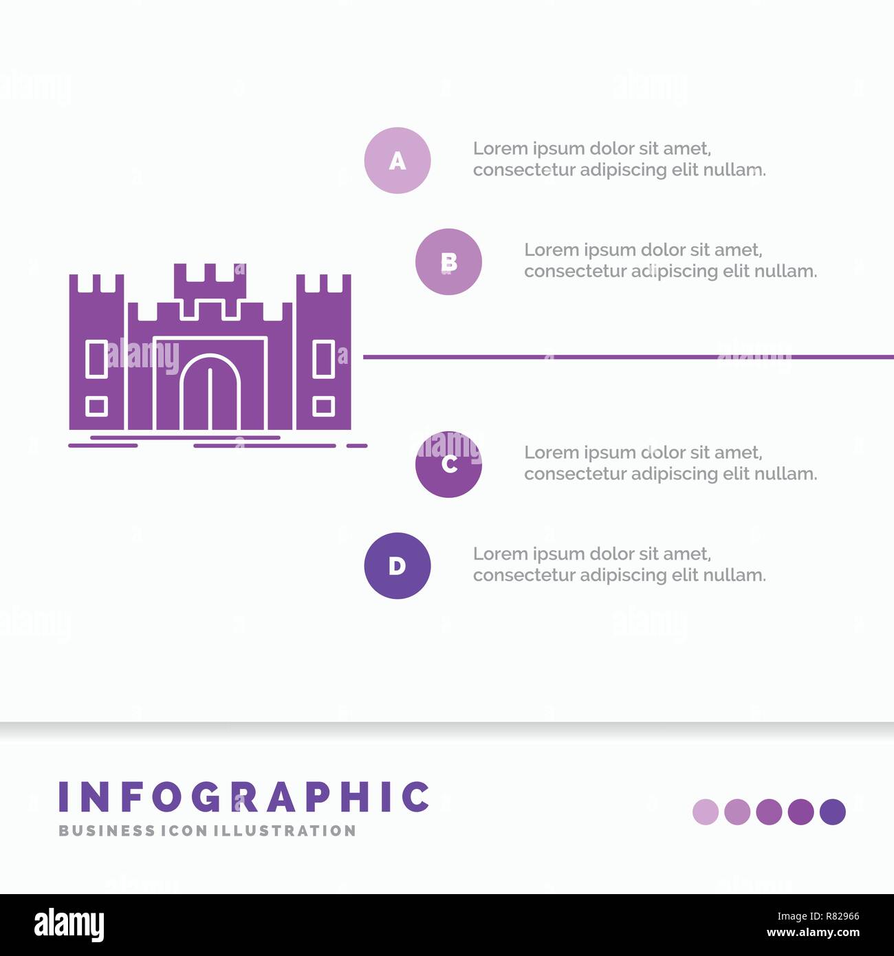Castle defensive fortification Stock Vector Images - Alamy