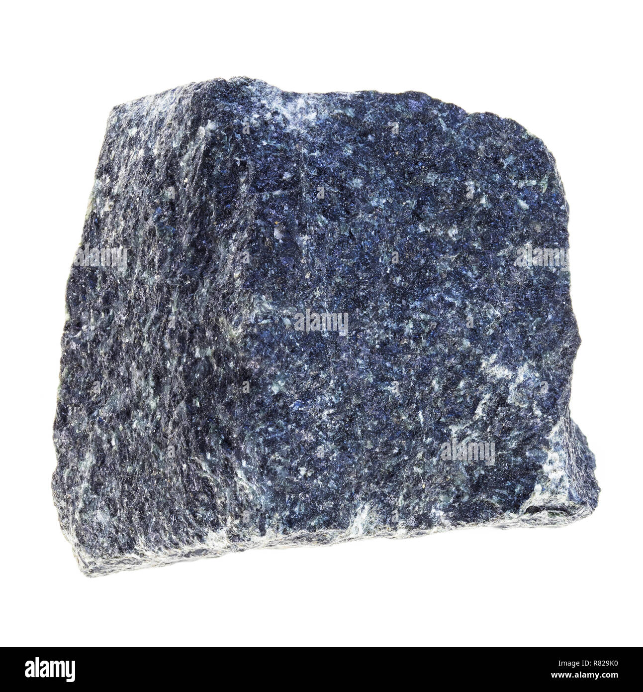 macro photography of natural mineral from geological collection - rough ...