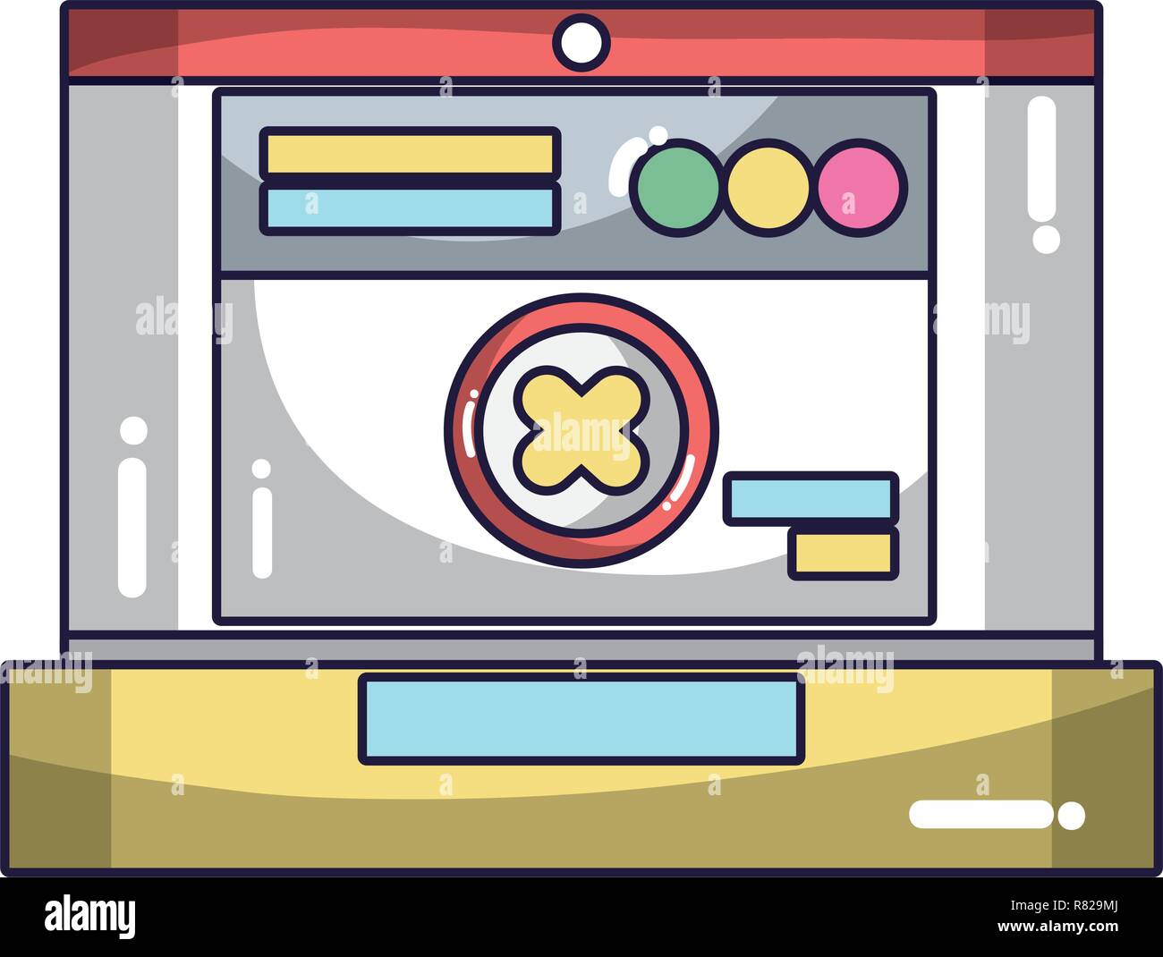 technology computing cartoon Stock Vector Image & Art - Alamy