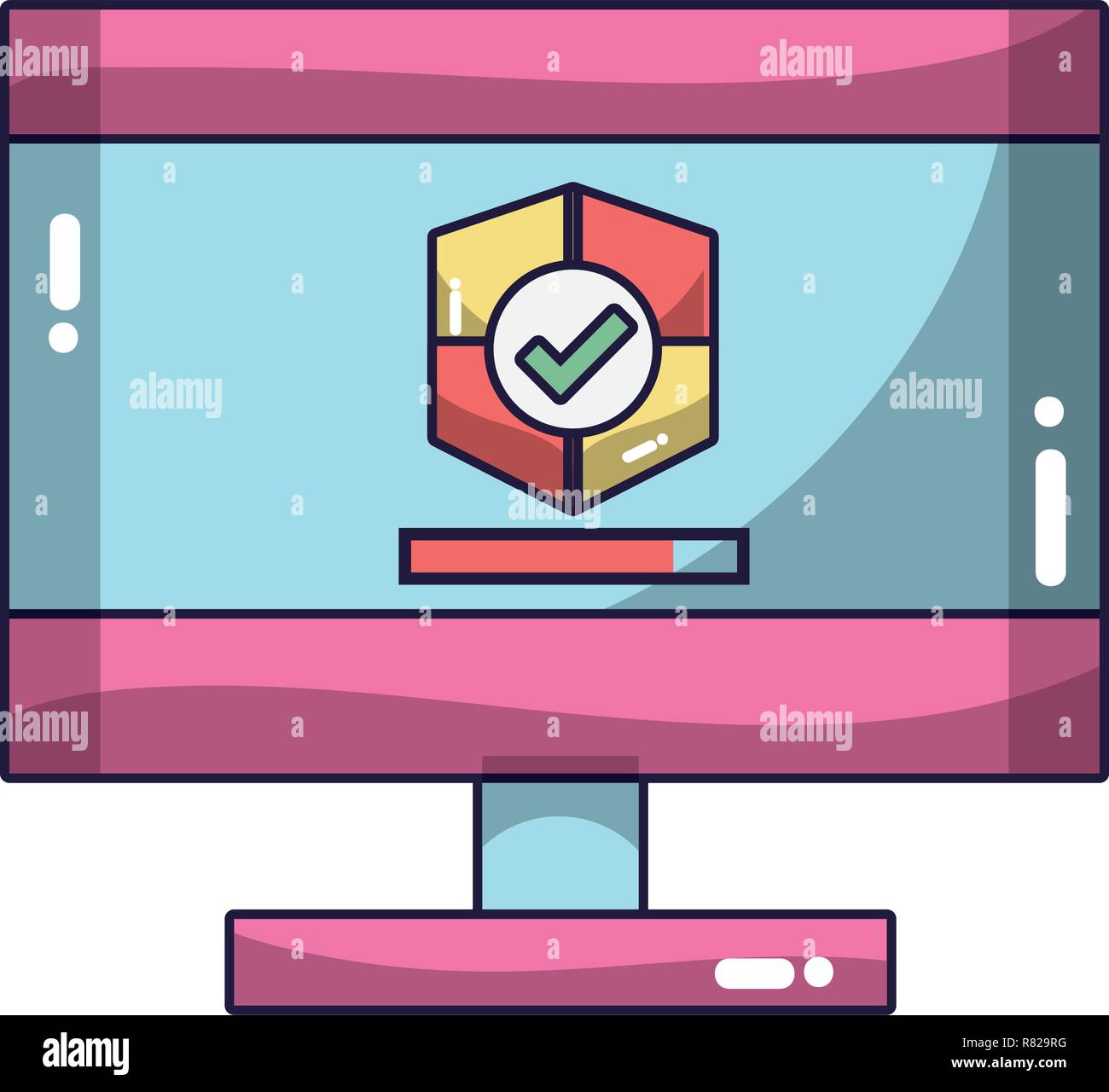 technology computing cartoon Stock Vector Image & Art - Alamy