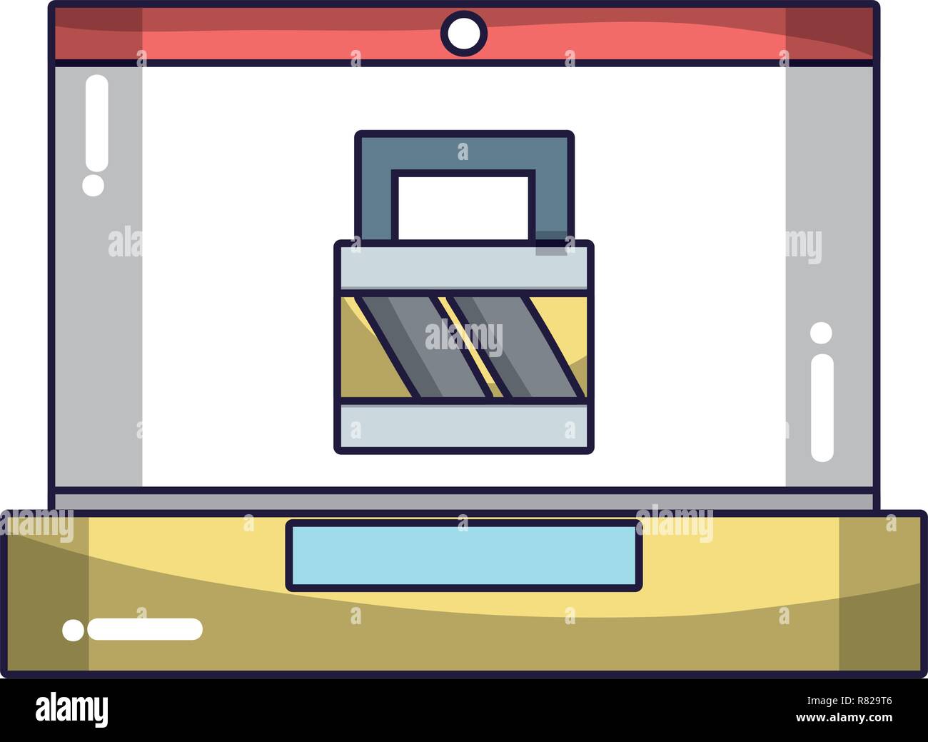 technology computing cartoon Stock Vector Image & Art - Alamy