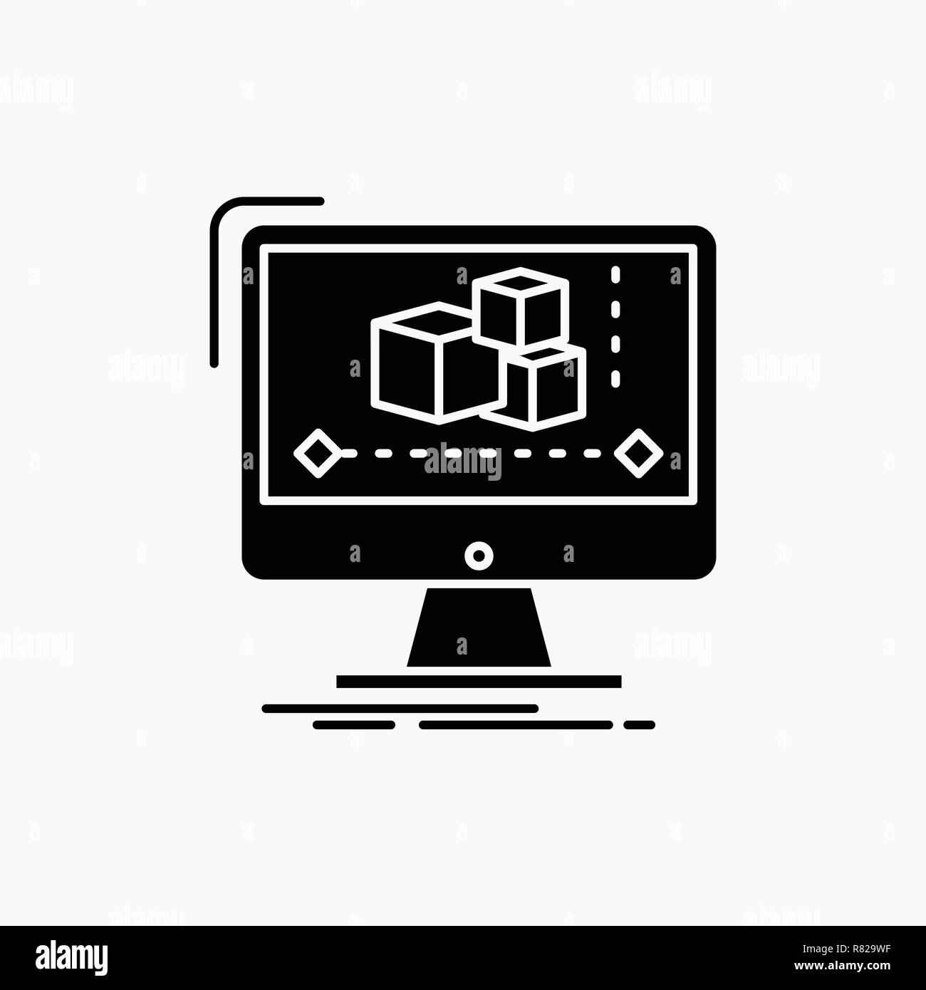 Computer animation artist Stock Vector Images - Alamy