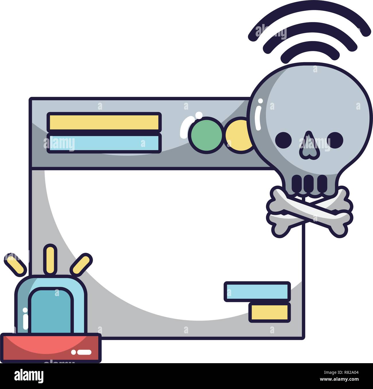 technology computing cartoon Stock Vector Image & Art - Alamy