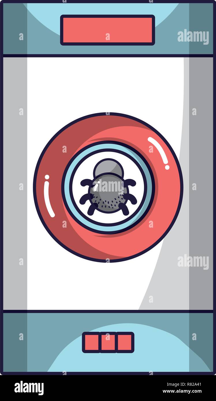 technology smartphone cartoon Stock Vector Image & Art - Alamy