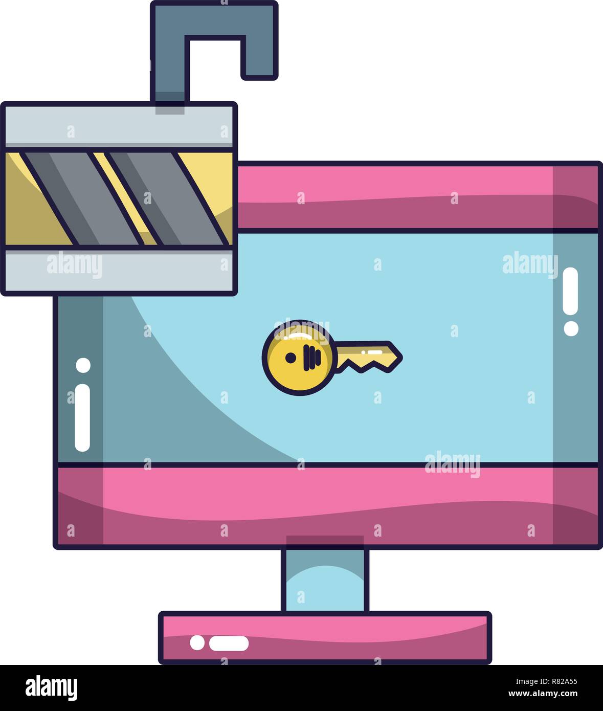 technology computing cartoon Stock Vector Image & Art - Alamy