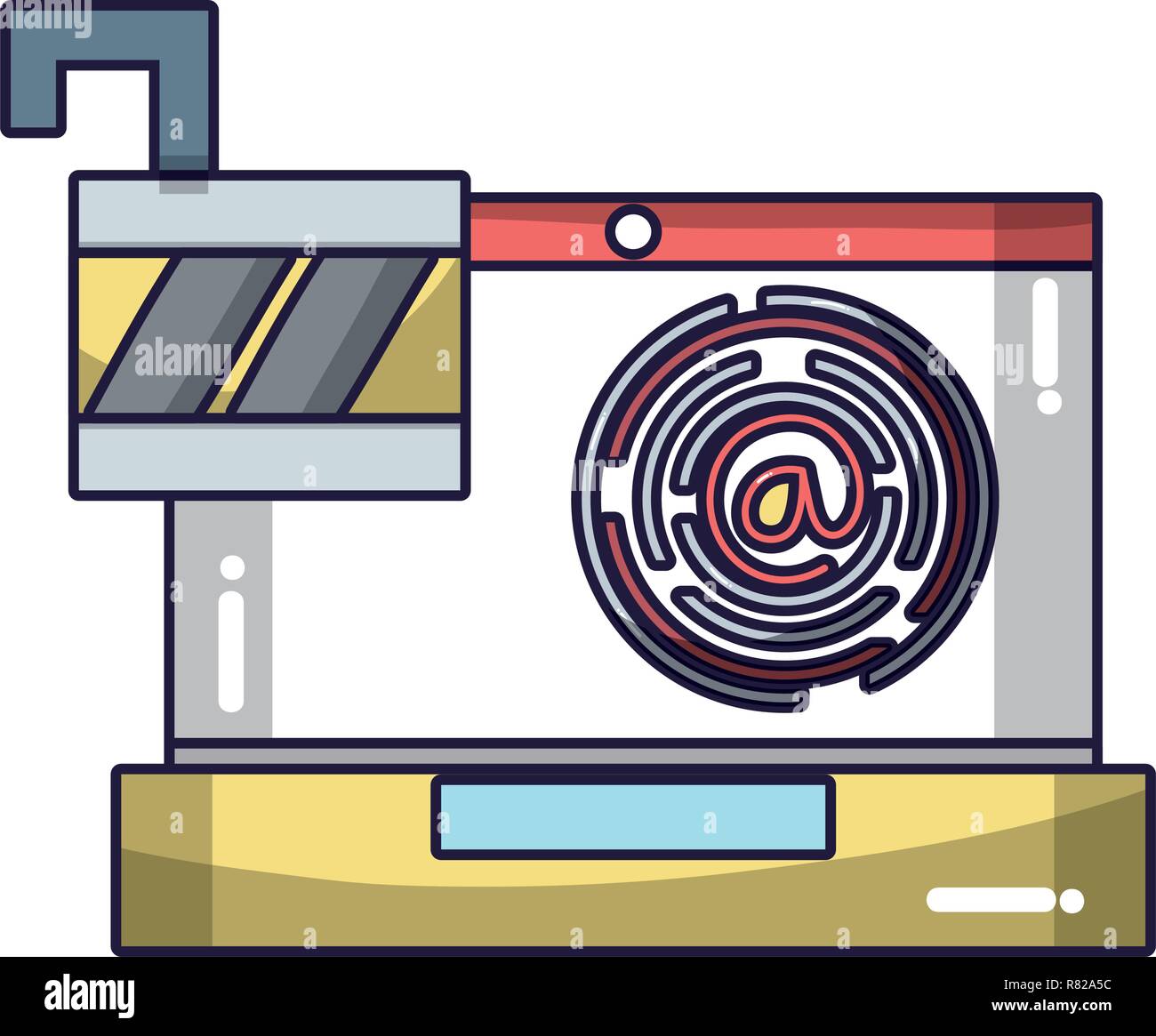 technology computing cartoon Stock Vector Image & Art - Alamy