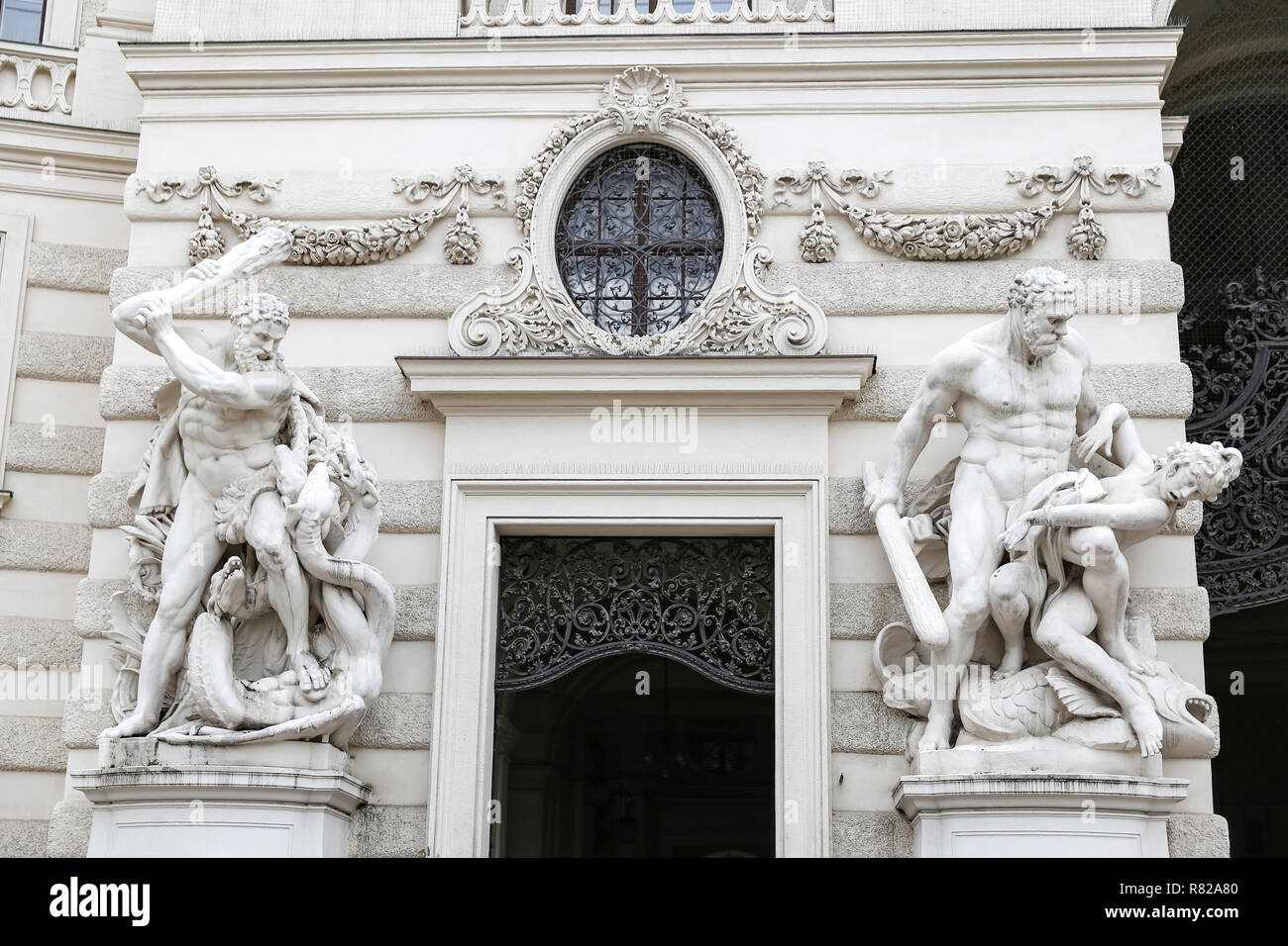 Statue in Hofburg Palace, Vienna City, Austria Stock Photo - Alamy