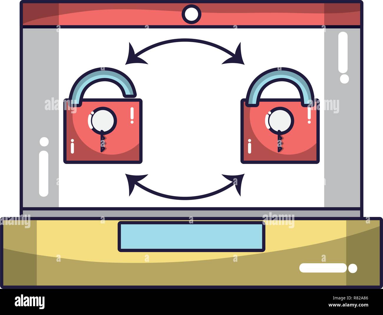 technology computing cartoon Stock Vector Image & Art - Alamy
