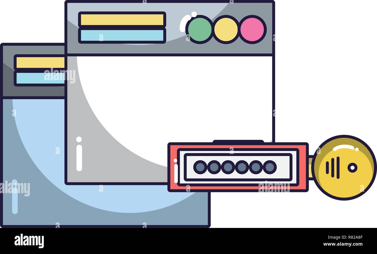 technology computing cartoon Stock Vector Image & Art - Alamy