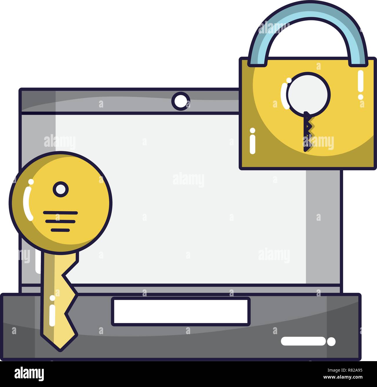 technology computing cartoon Stock Vector Image & Art - Alamy