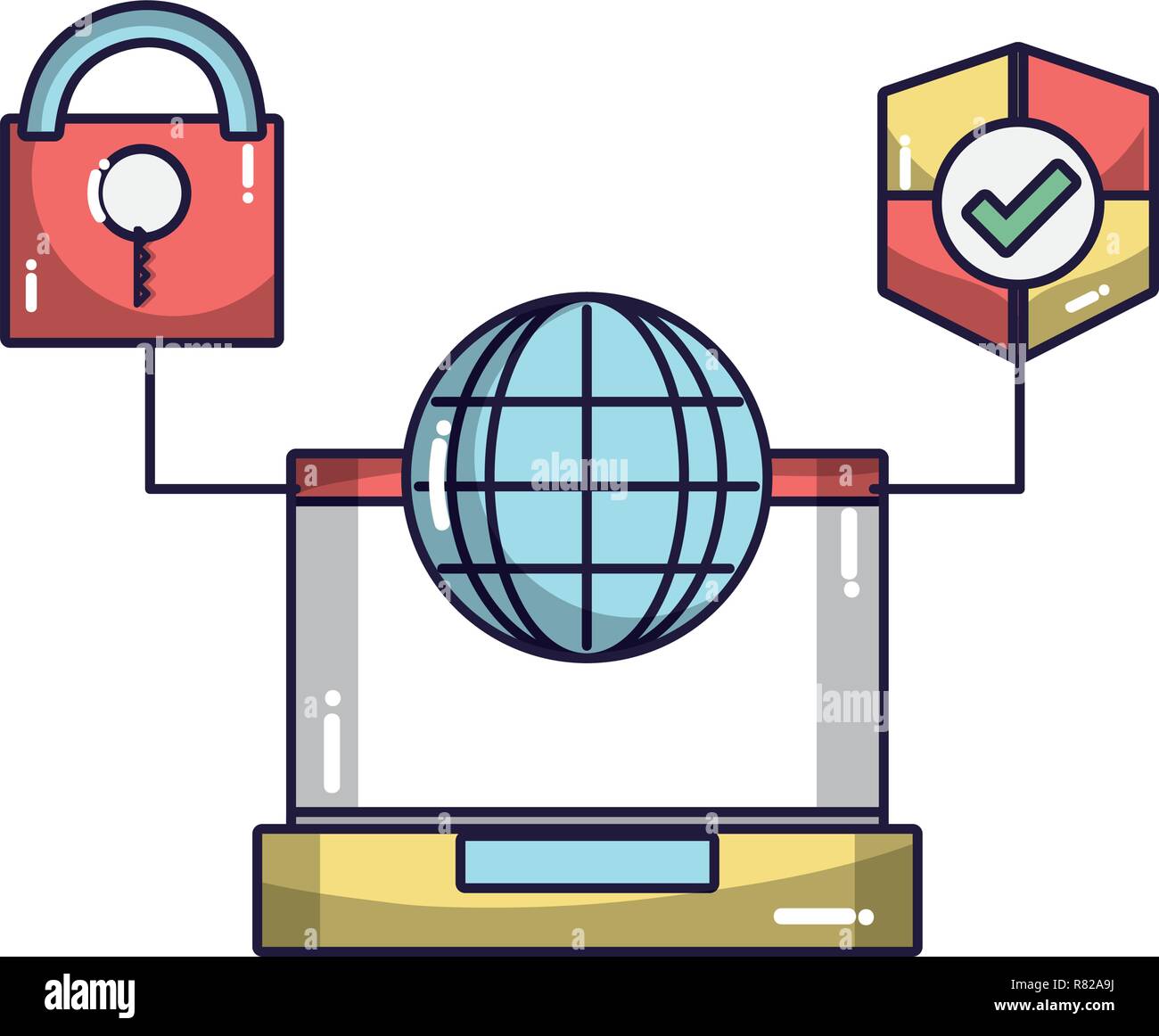 technology computing cartoon Stock Vector Image & Art - Alamy