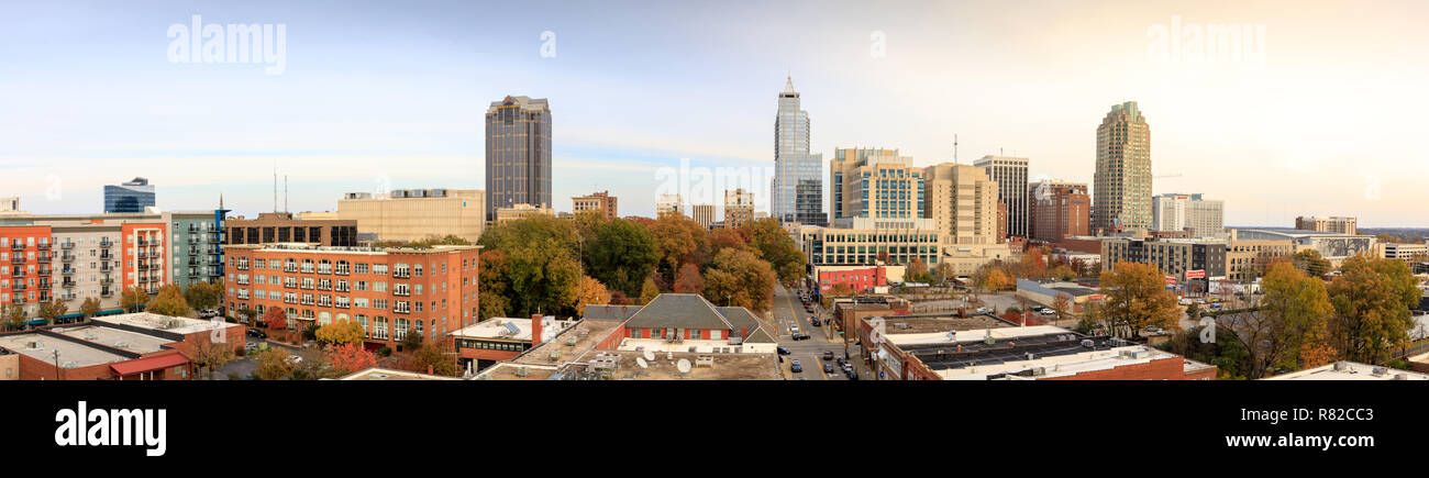 Downtown raleigh skyline hi-res stock photography and images - Alamy