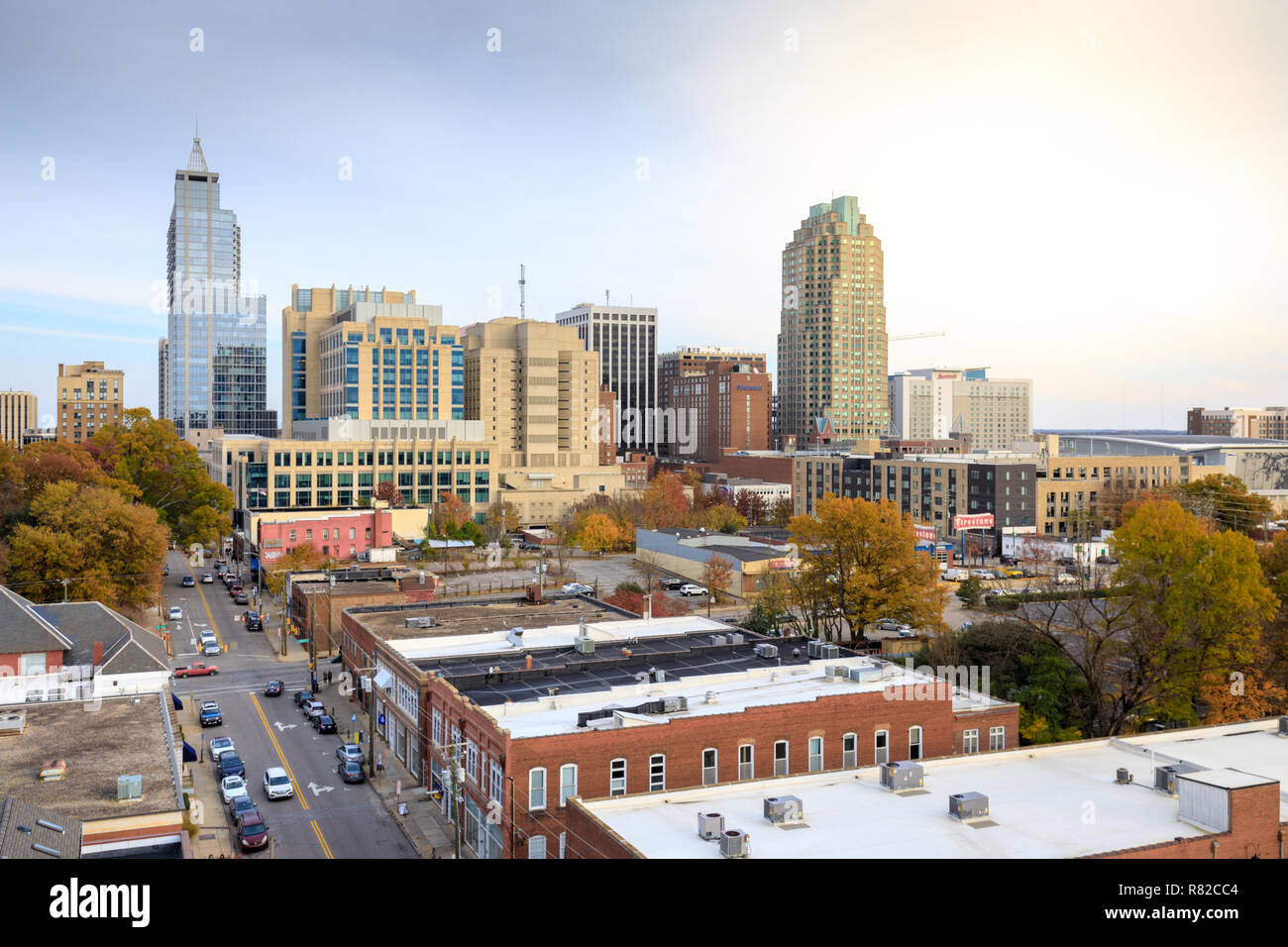 Raleigh, North Carolina - Nov 24, 2018 : Panorama view of downtown ...