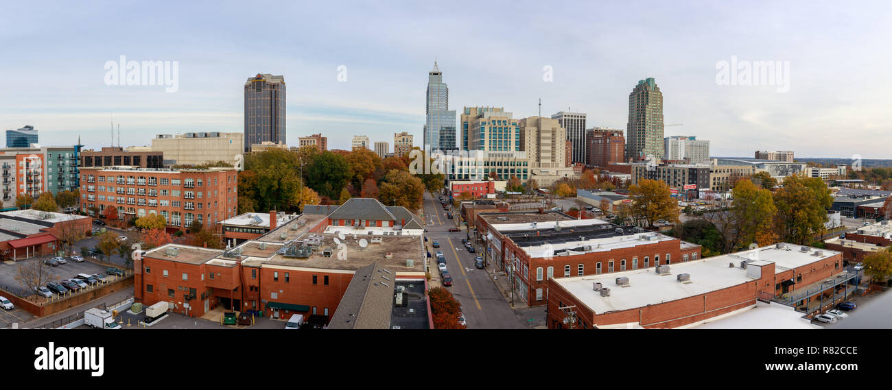 Raleigh, North Carolina - Nov 24, 2018 : Panorama view of downtown ...