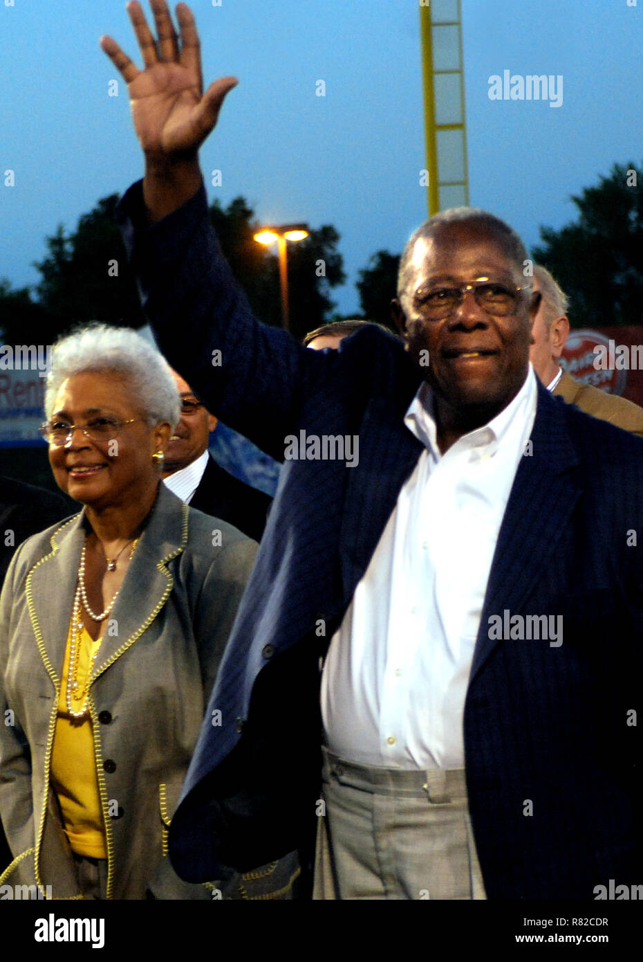 Billye aaron and hank aaron hi-res stock photography and images - Alamy
