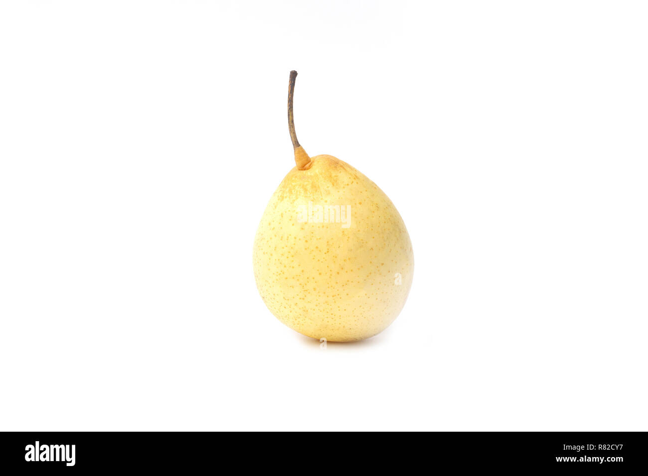 Isolated chinese pear (asian pear, ya pear, korean fruit, nashi) on the ...