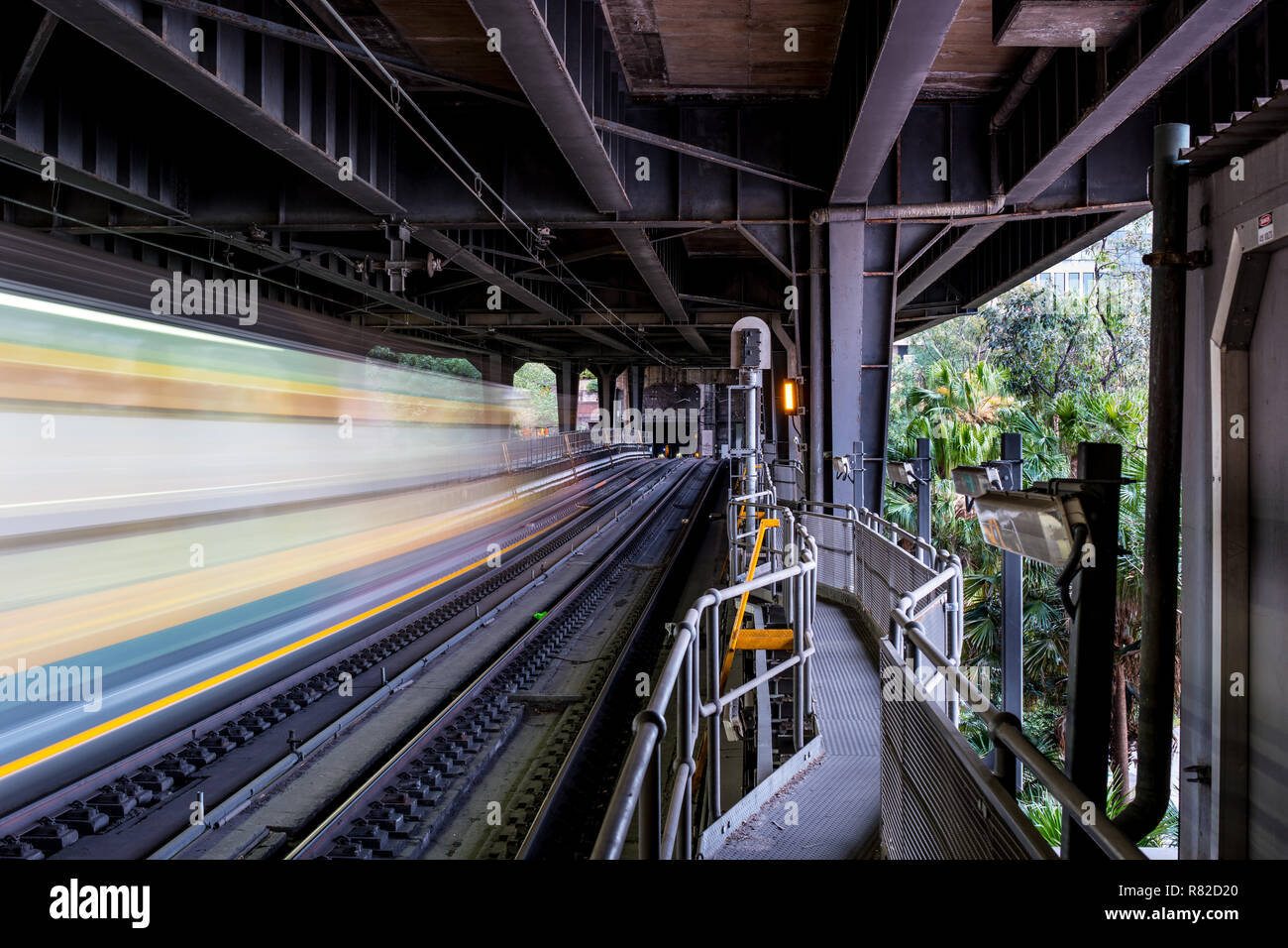 Train coming out of tunnel hi-res stock photography and images - Alamy