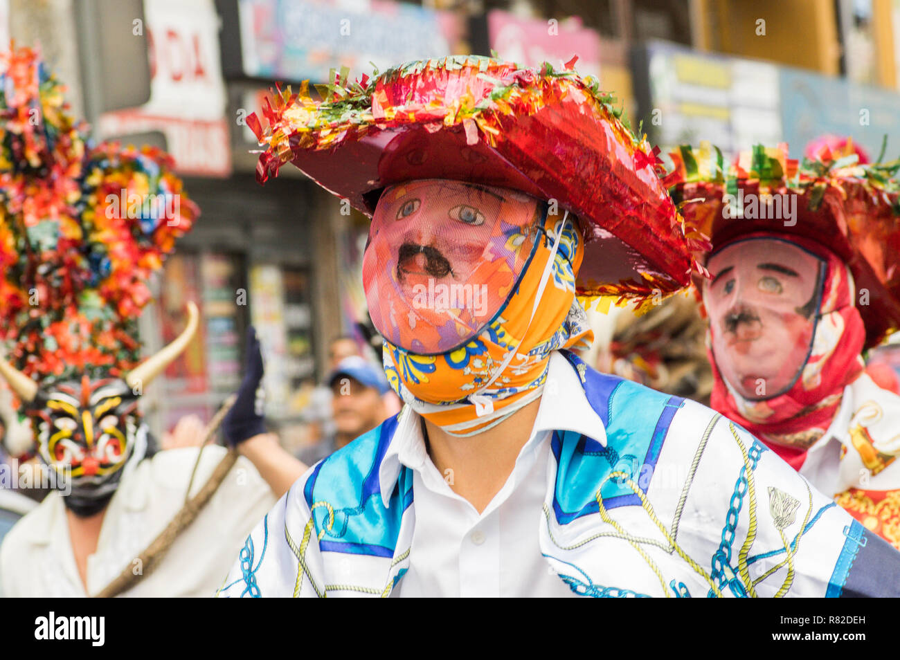 Diablada dance mask hi-res stock photography and images - Alamy