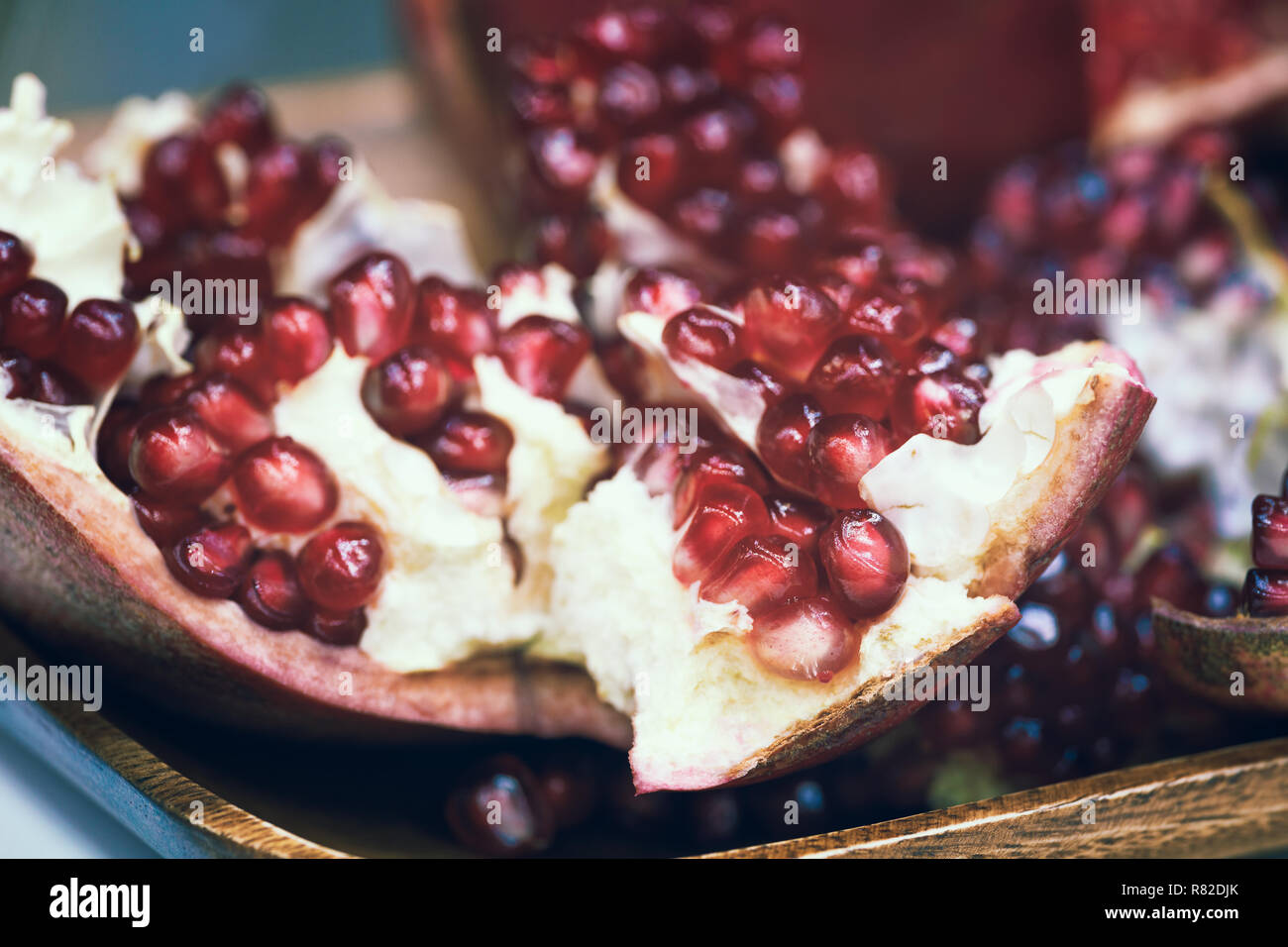 Pomegranate close up hi-res stock photography and images - Alamy