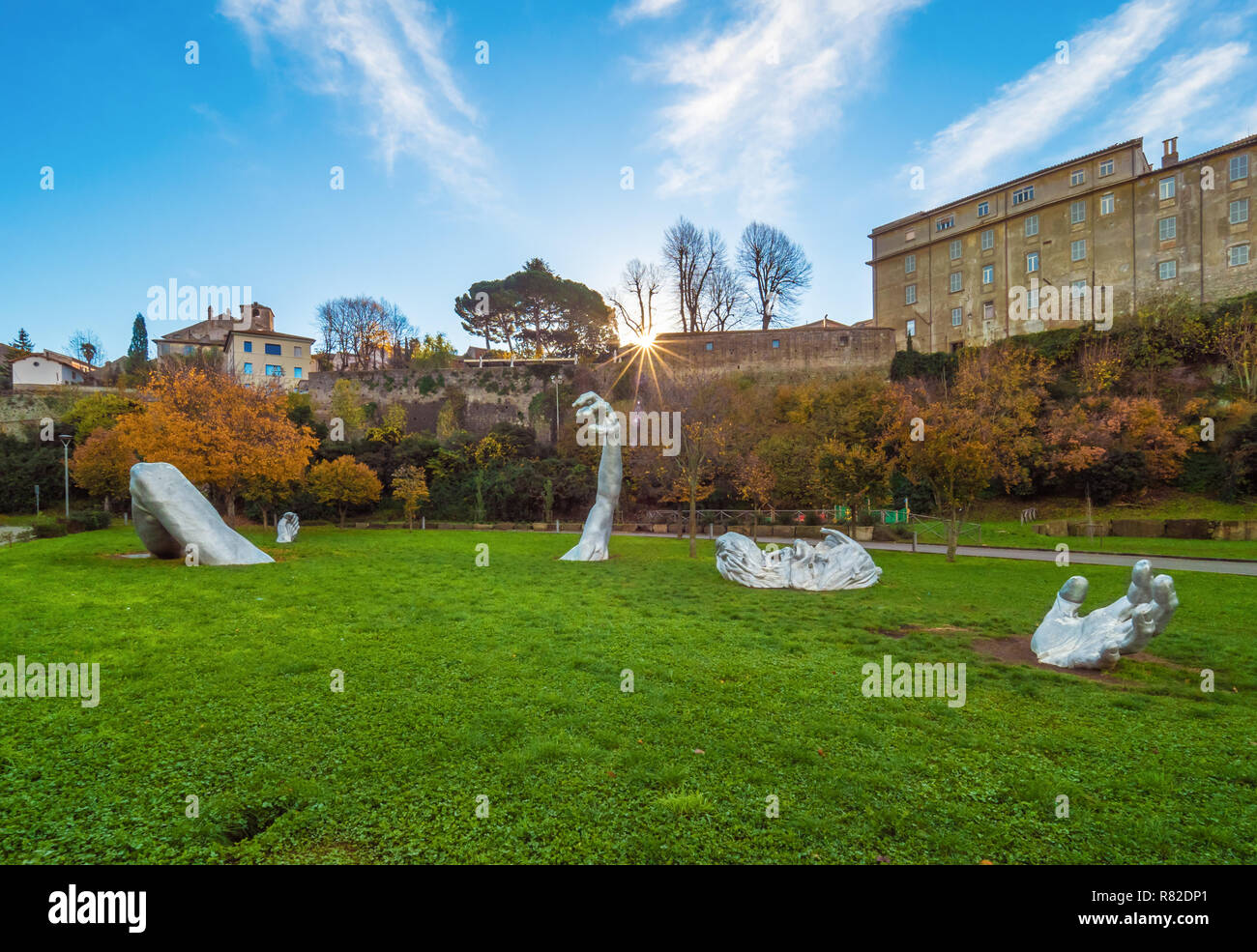 Viterbo (Italy) - A sunday morning in the medieval city of the Lazio ...