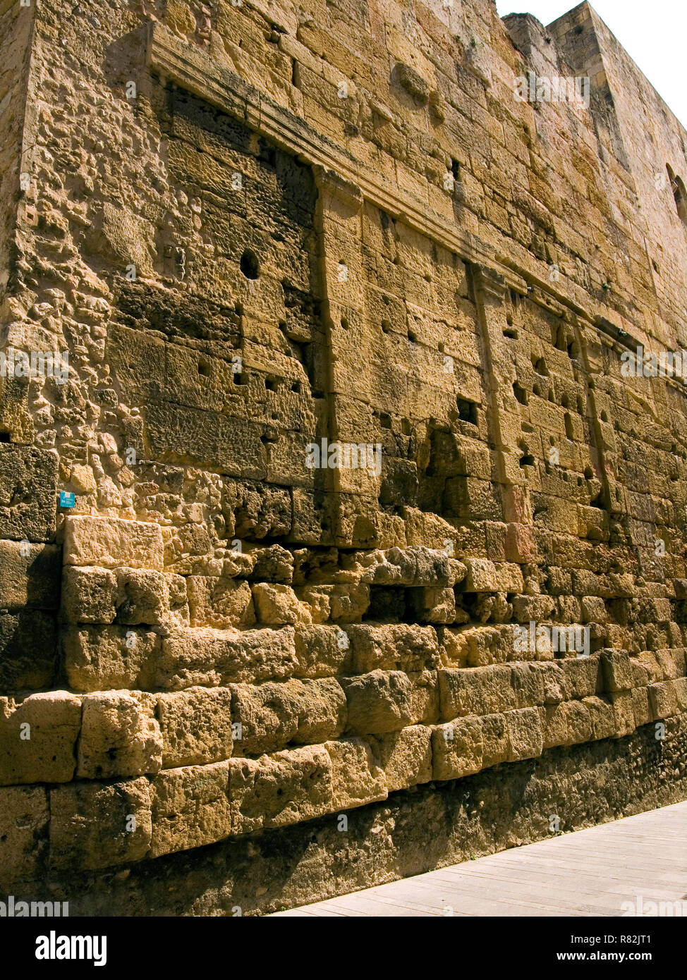 Roman Wall, Spain Stock Photo - Alamy