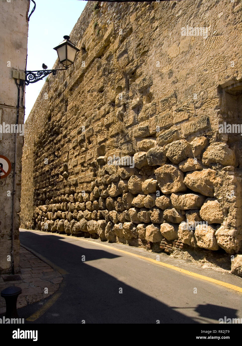 Roman Wall, Spain Stock Photo - Alamy