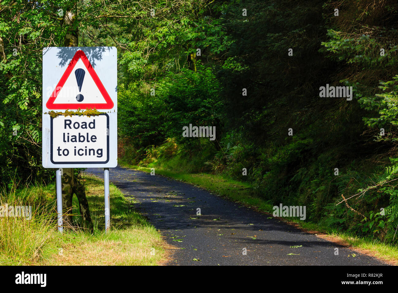Triangle road sign hi-res stock photography and images - Alamy