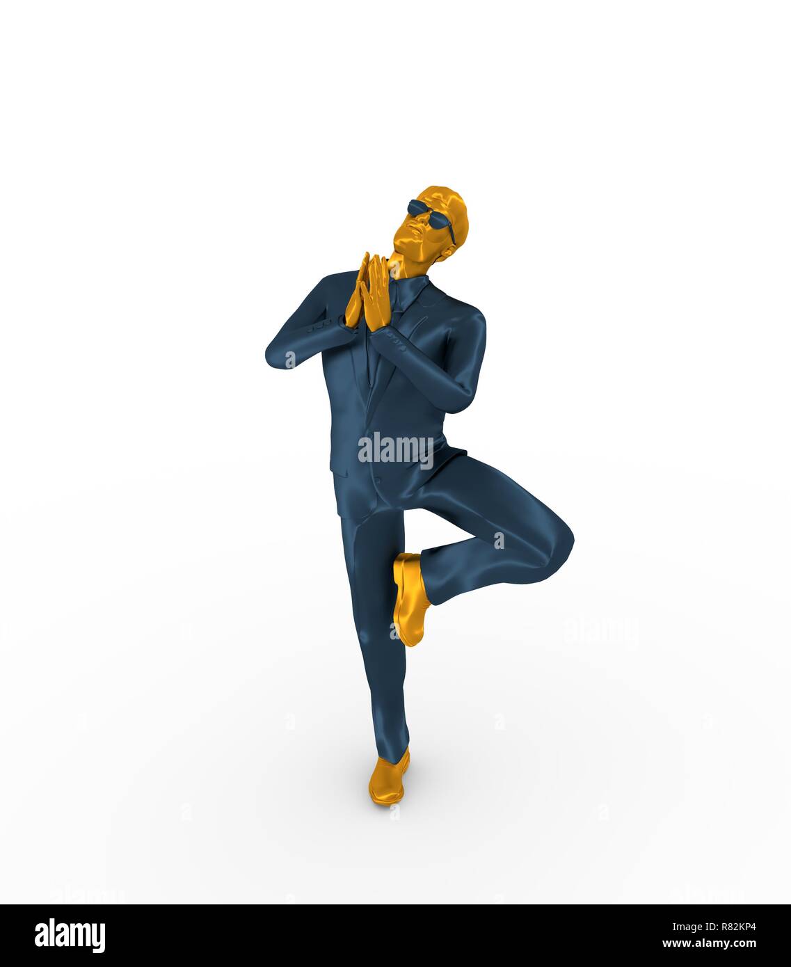 Folded palm Cut Out Stock Images & Pictures - Alamy