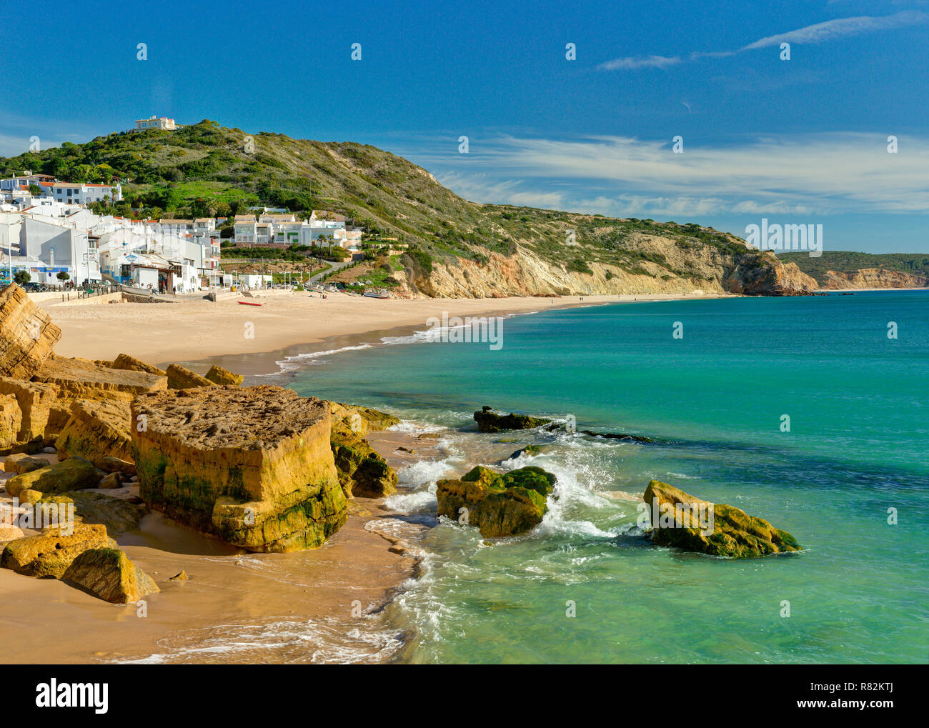 Praia da salema hi-res stock photography and images - Alamy
