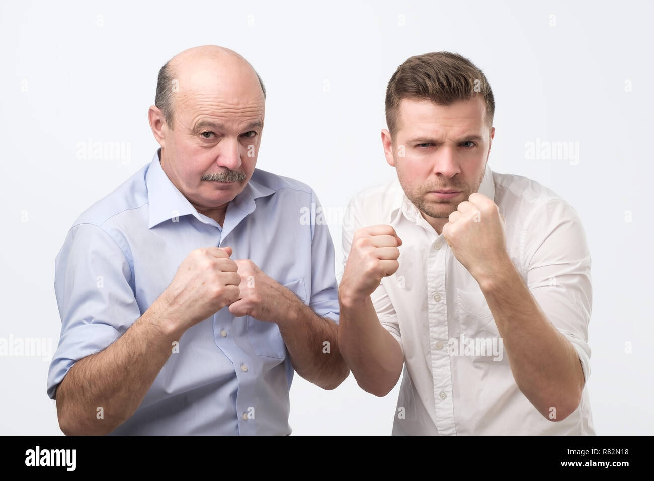 Defensive gesture hi-res stock photography and images - Alamy
