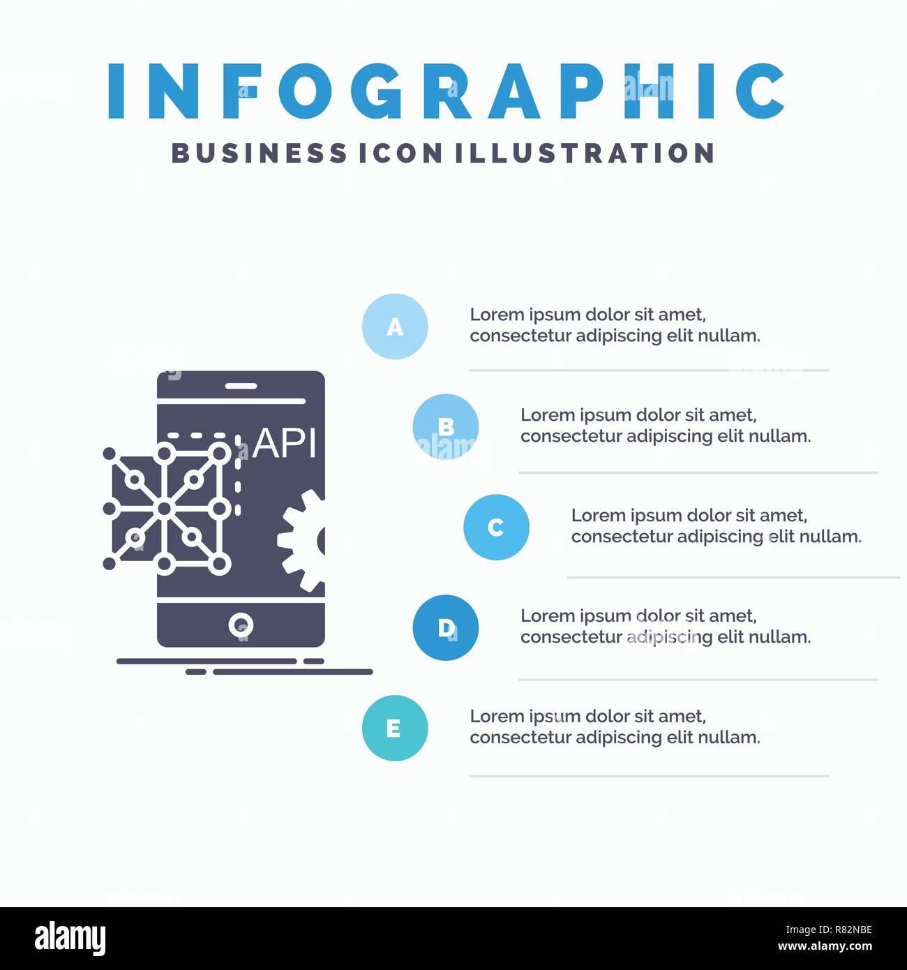 Concept mobile app development infographics Stock Vector Images - Alamy