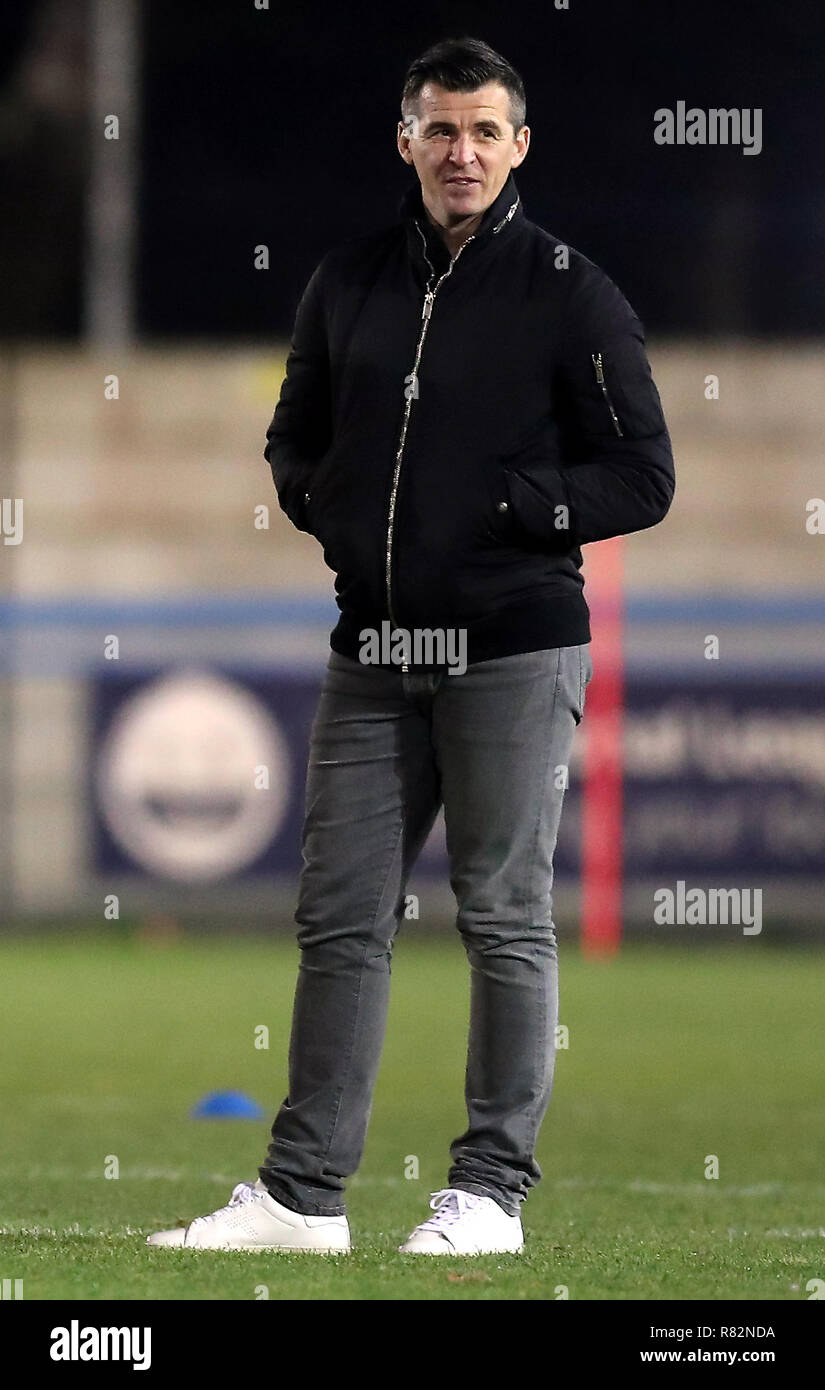 Fleetwood Town manger Joey Barton Stock Photo - Alamy