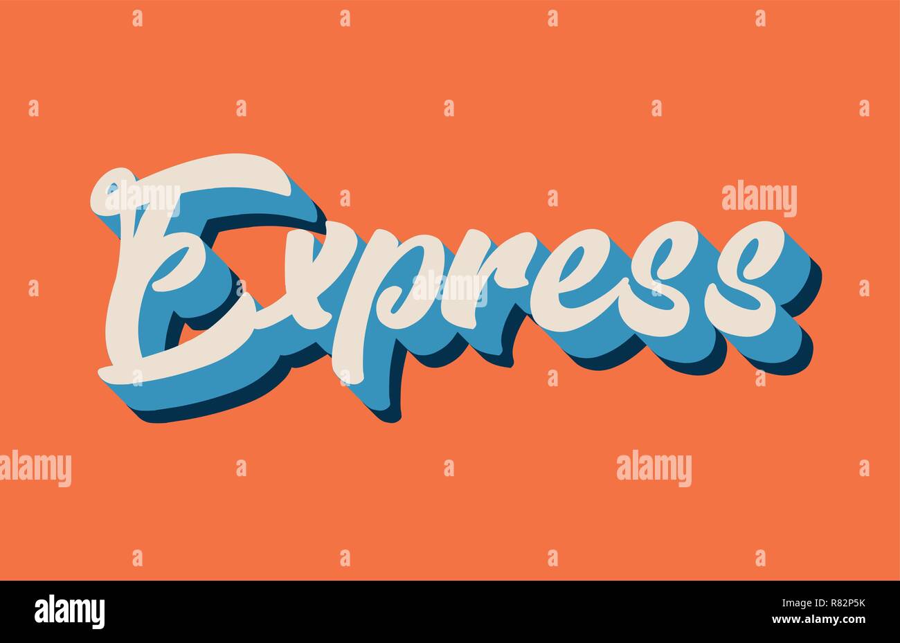 Word express Stock Vector Images - Alamy