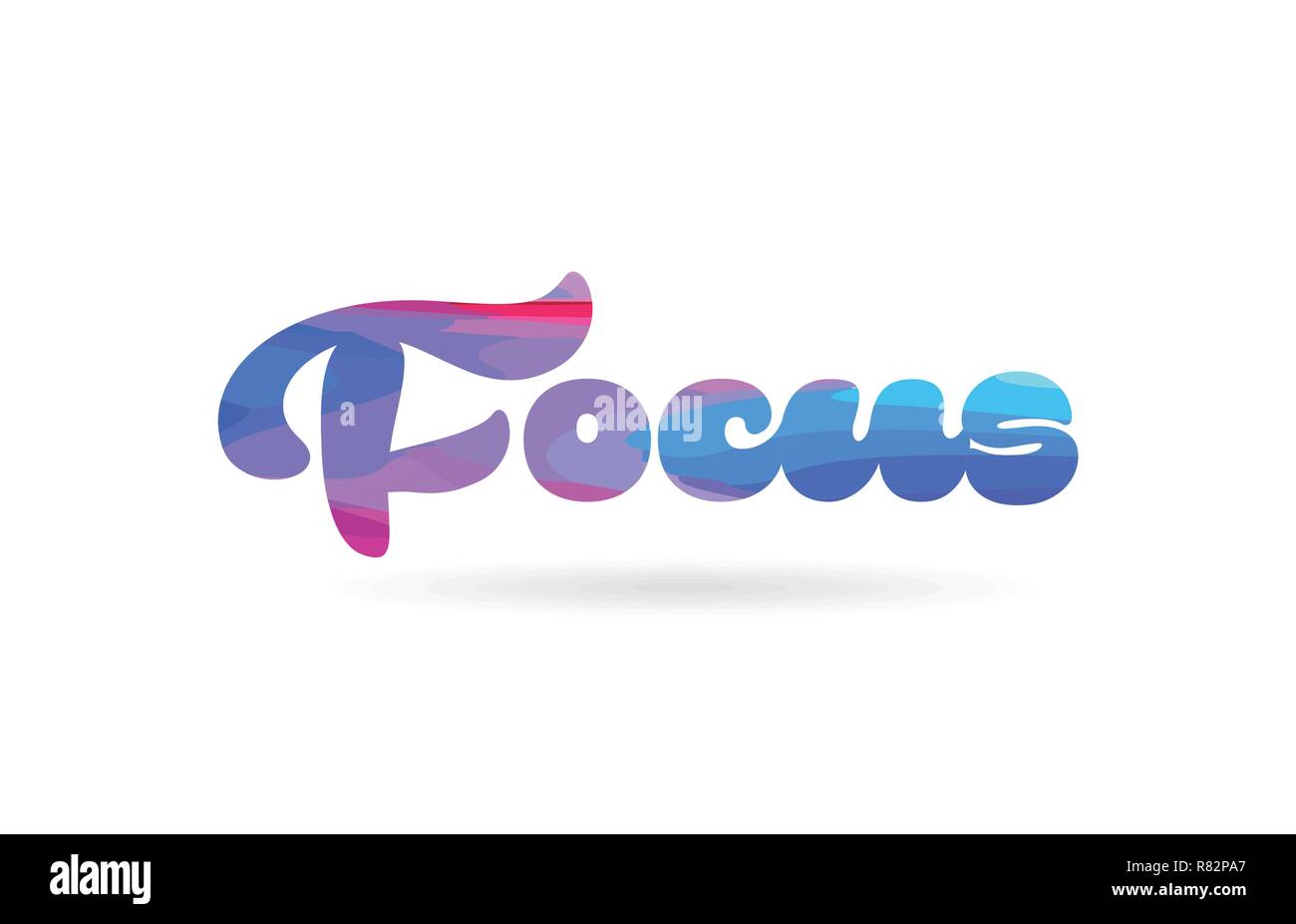 Focus text Stock Vector Images - Alamy