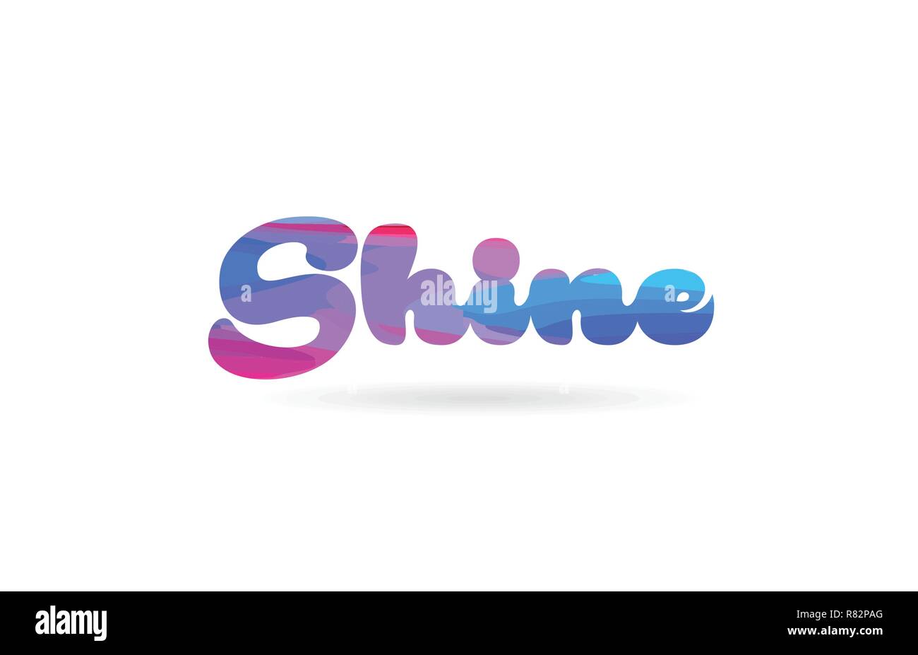Word shine Stock Vector Images - Alamy