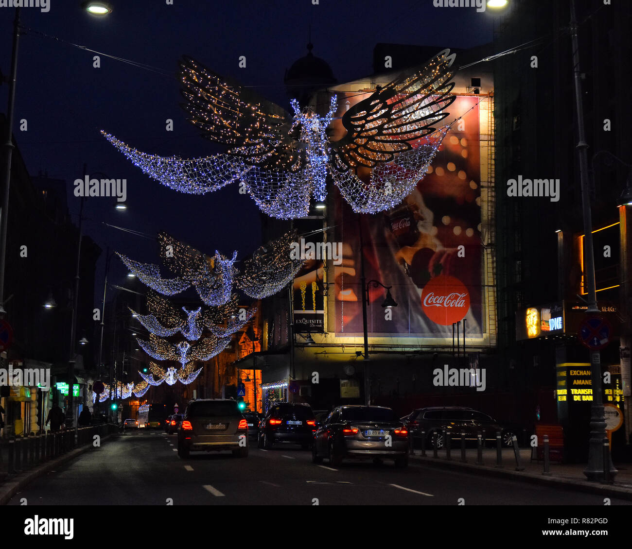 Bucharest christmas tree hi-res stock photography and images - Alamy