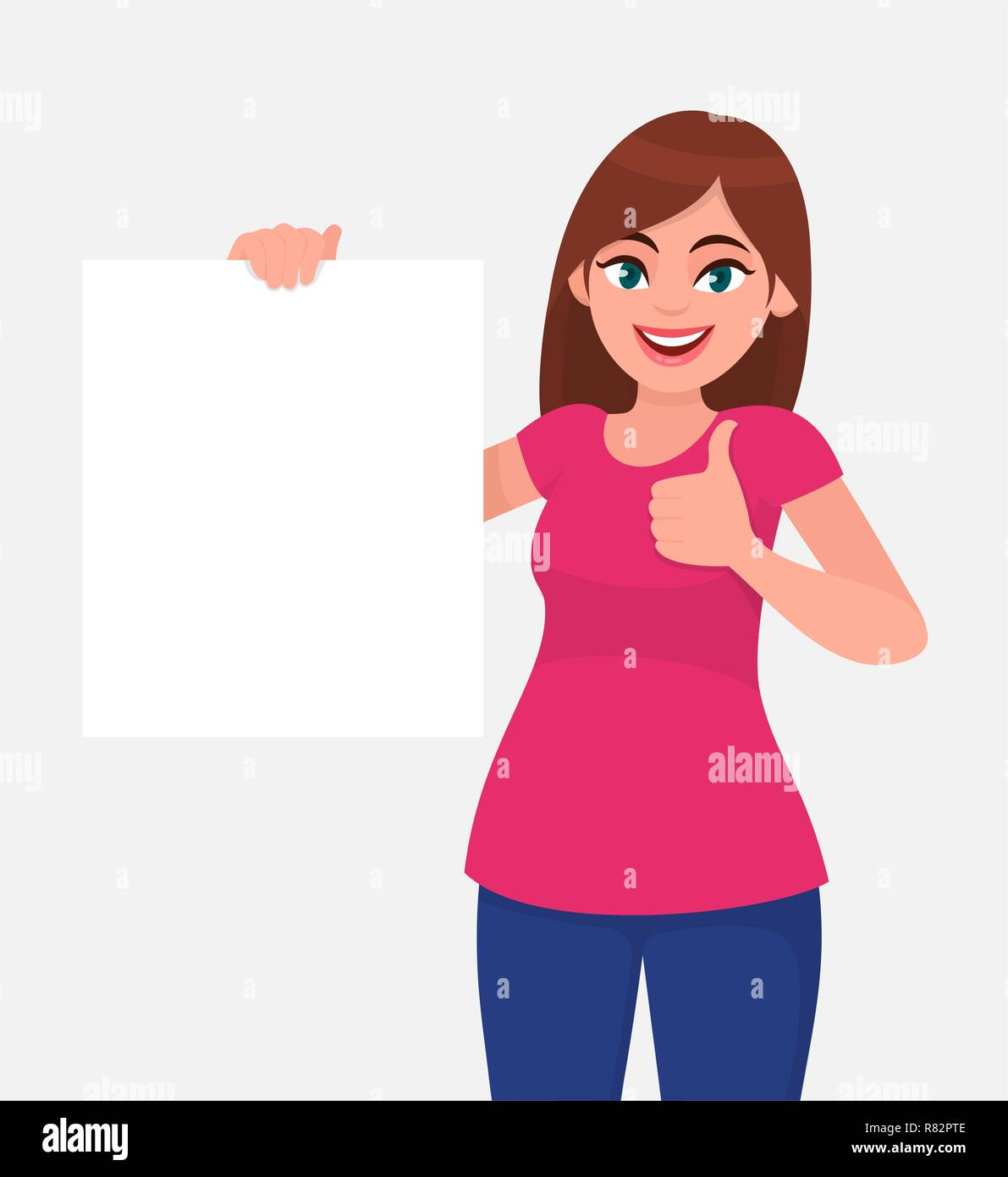 Blank board vector vectors hi-res stock photography and images - Alamy