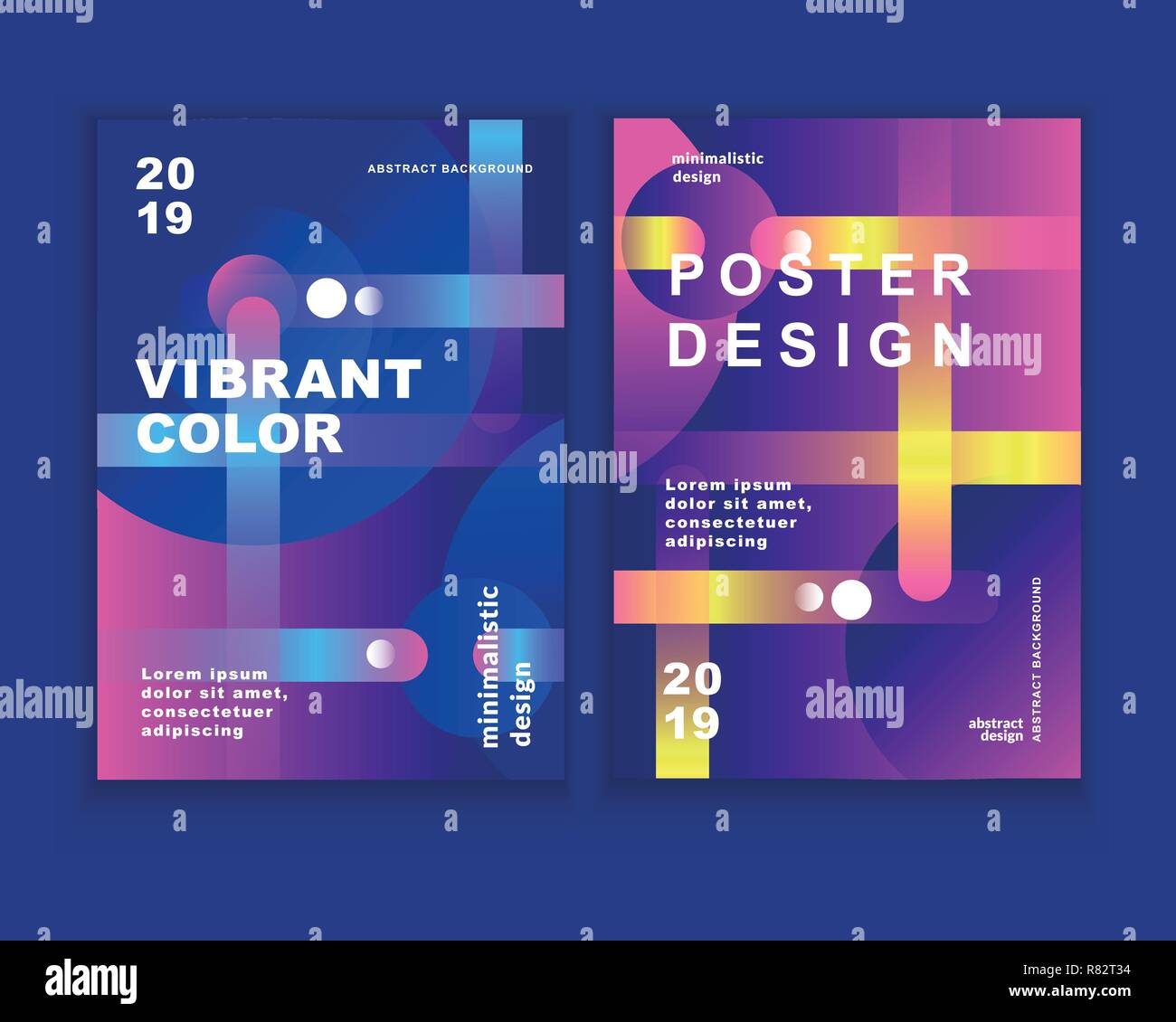 The abstract colorful background. It can be used for posters, cards ...