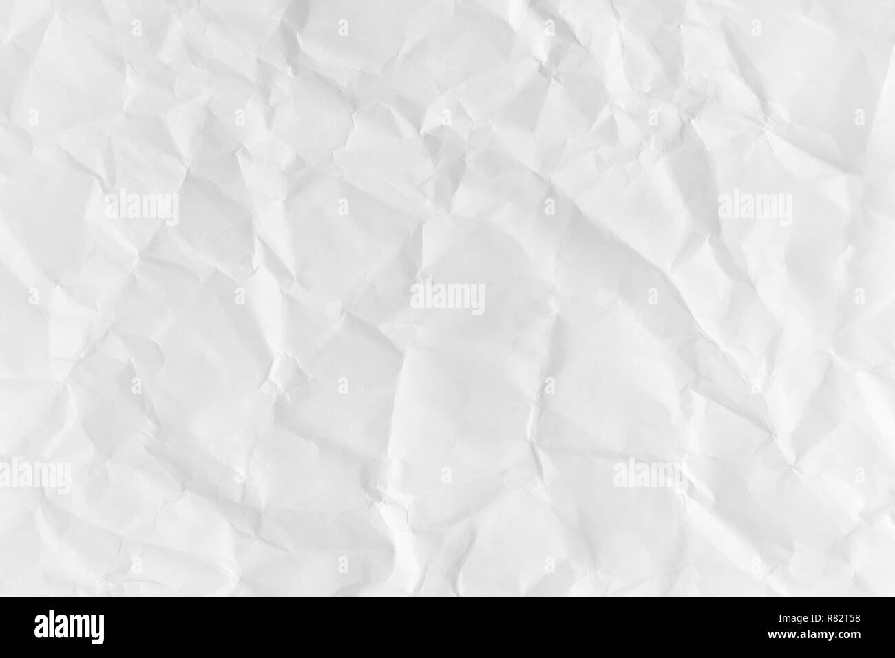 Crumpled paper sheet close up. Texture and background Stock Photo - Alamy