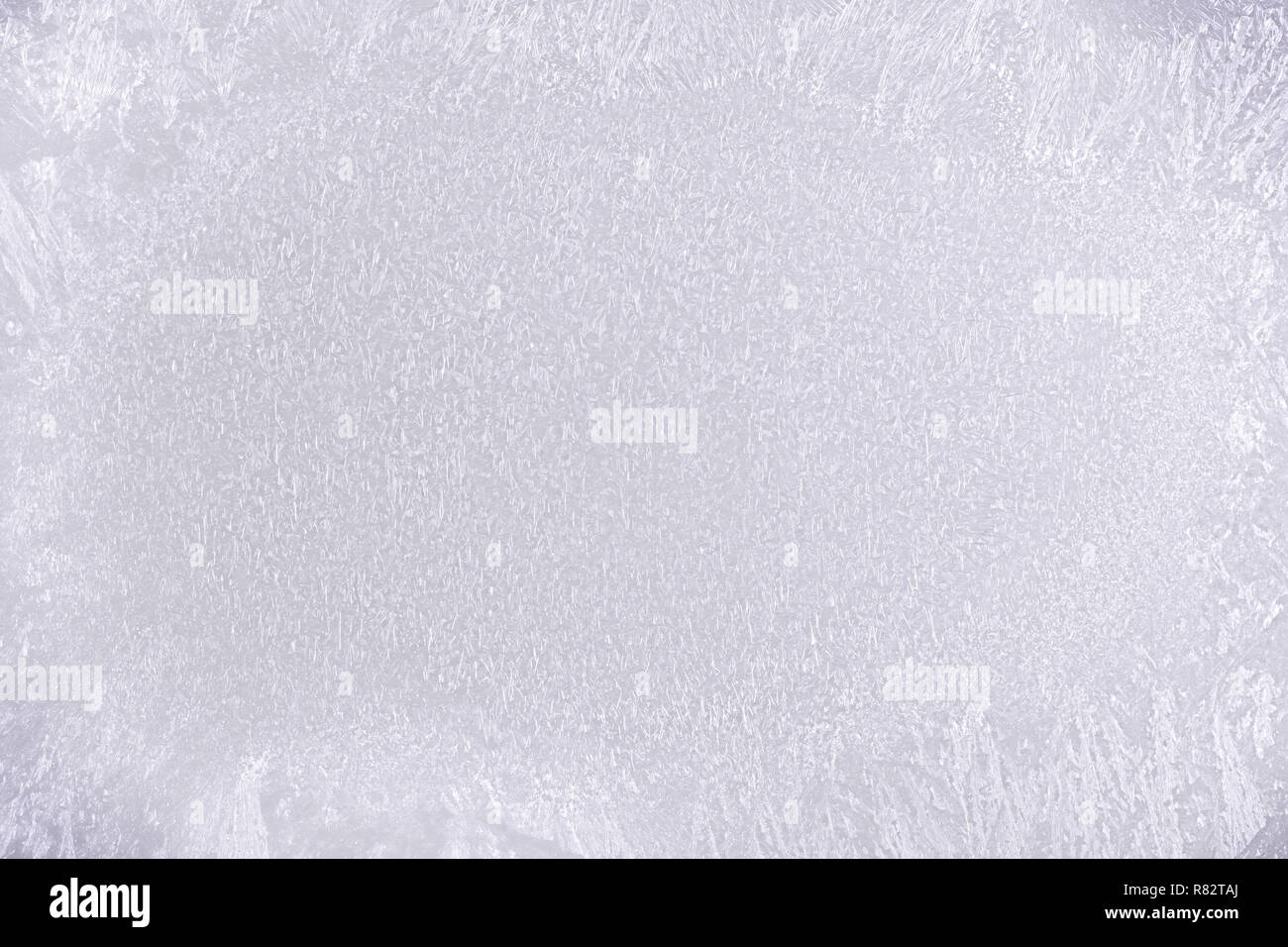 White frosted glass or ice surface with copy space. Texture and ...
