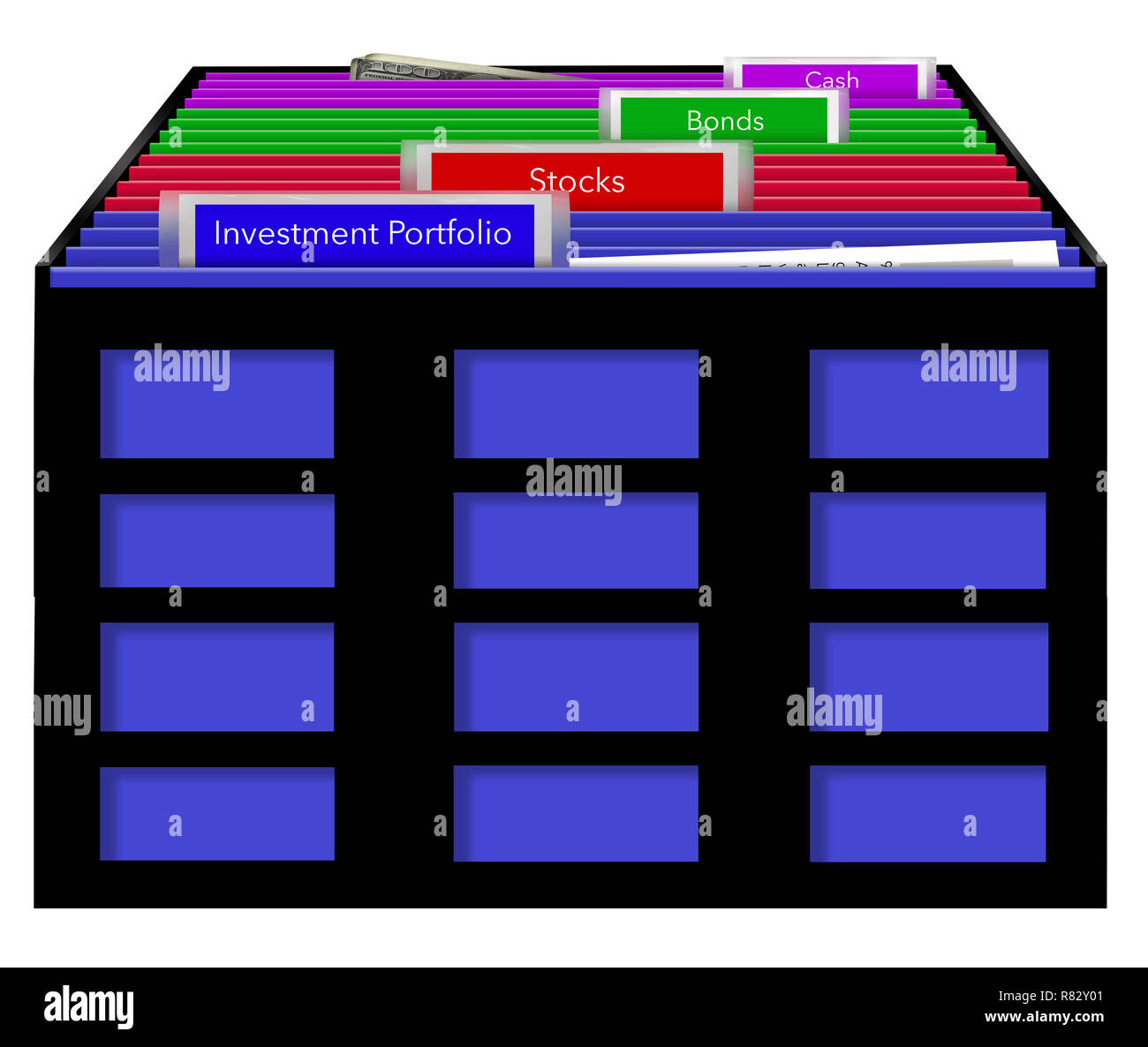 Information file Cut Out Stock Images & Pictures - Alamy