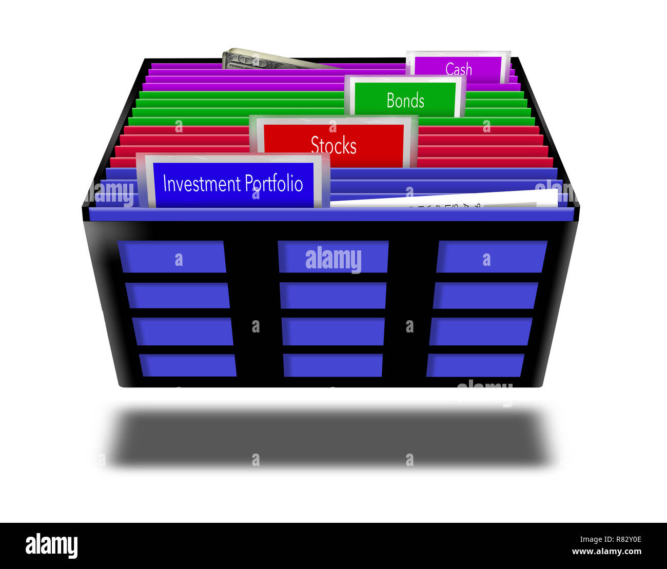 Information file Cut Out Stock Images & Pictures - Alamy
